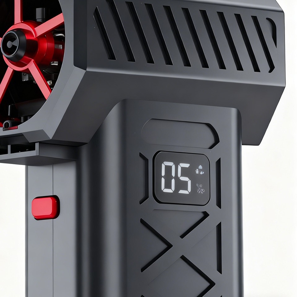 Snow Blower for Car 6-Gear Adjustable Dryer Fan Hand Held Snow Blower ...