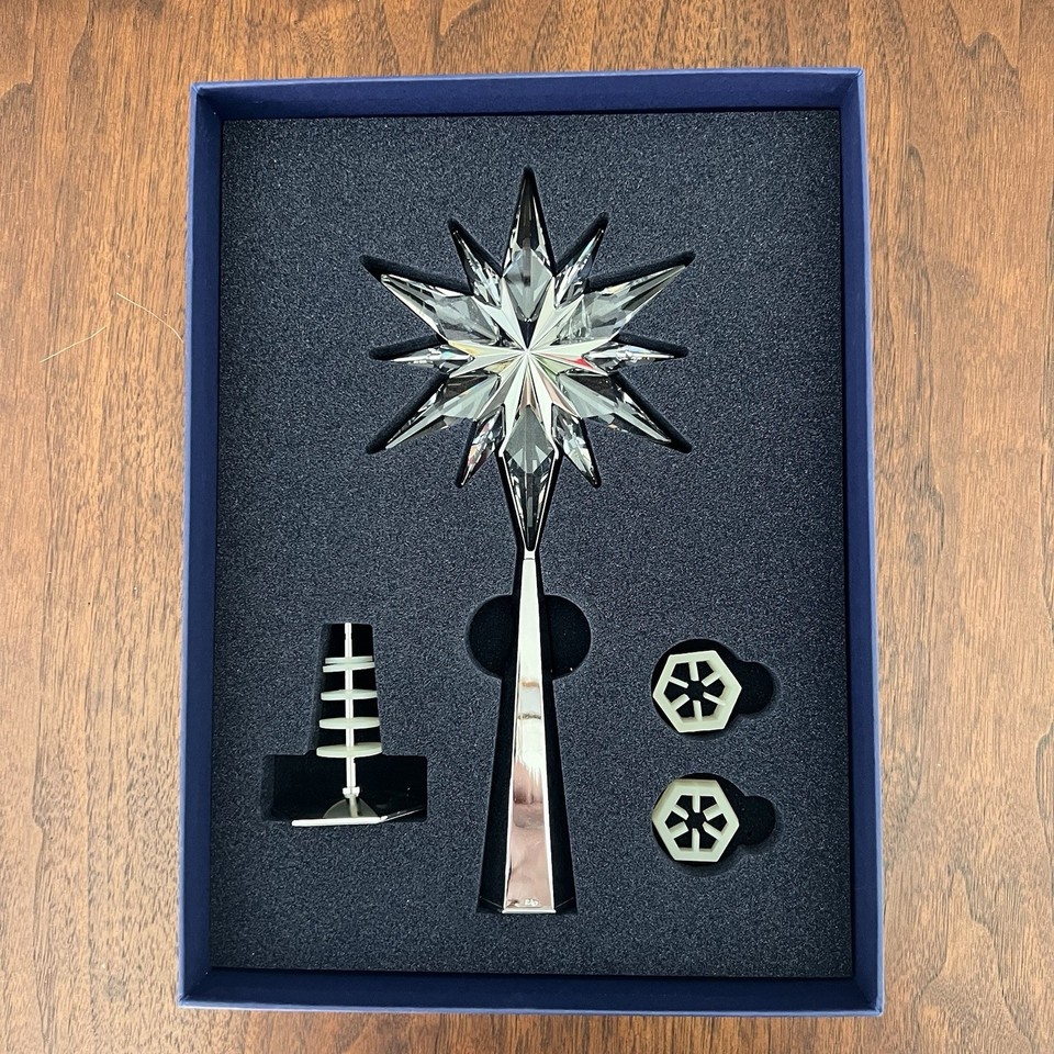 Swarovski Rockefeller Shining Star 2006 Crystal Tree Topper ️ Flawed ️ ...