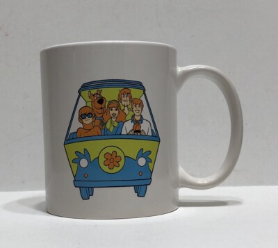 VINTAGE SCOOBY-DOO CERAMIC COFFEE MUG 12OZ SCOOBY DOO SHAGGY HANNA ...
