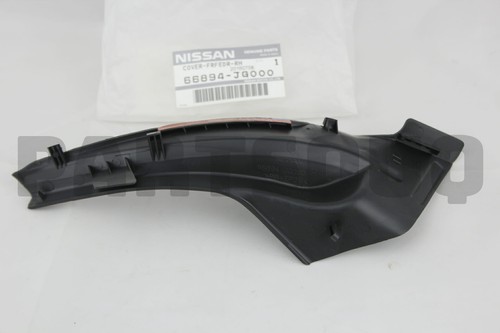 Genuine Nissan COVER-FRONT FENDER,RH 66894-JG000 | Right | OE