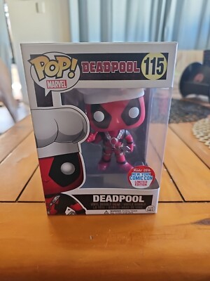 FUNKO POP! CHEF DEADPOOL NYCC 2016 EXCLUSIVE | eBay Australia