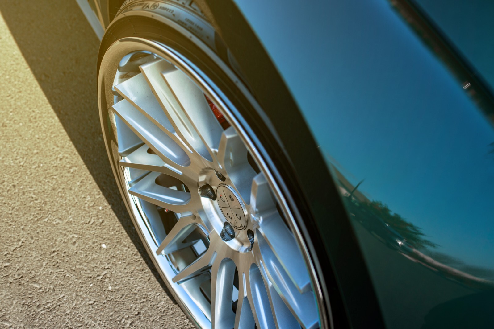 20" Blaque Diamond BD-27 Brushed Silver Wheels for Mercedes-Benz E300 ...