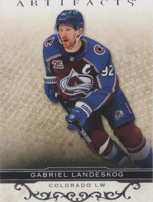 2021-22 Upper Deck Artifacts - Gabriel Landeskog #8 for sale online | eBay