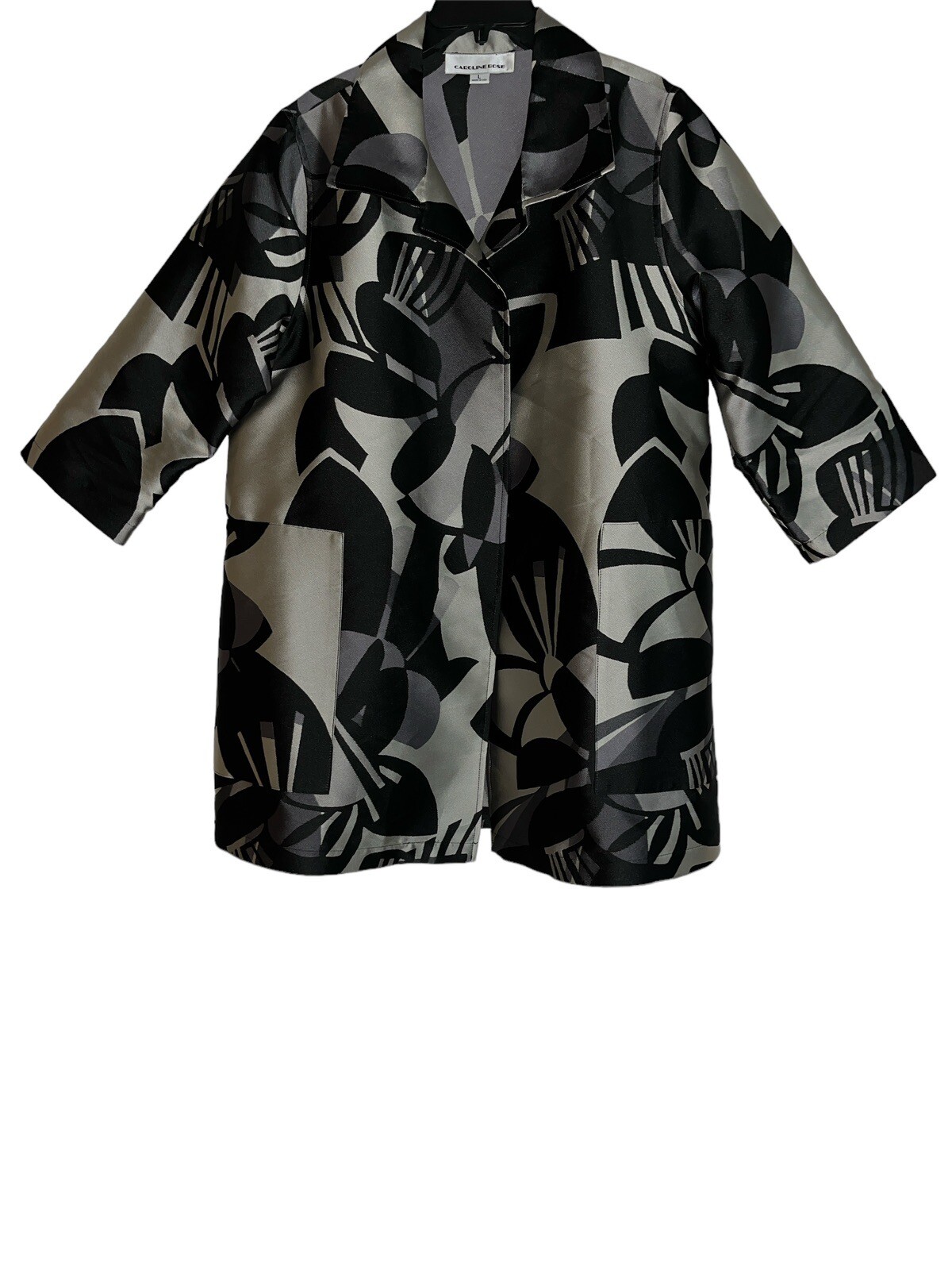 Caroline Rose Art To Wear Abstract Art Jacket/Duster … - Gem