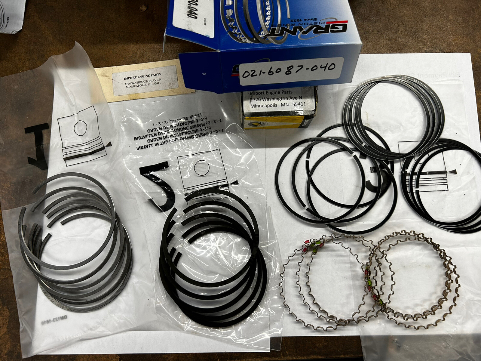 FITS DATSUN/NISSAN 280Z 2753cc 86mm L28E 1981-83 PISTON RING SET 021 ...