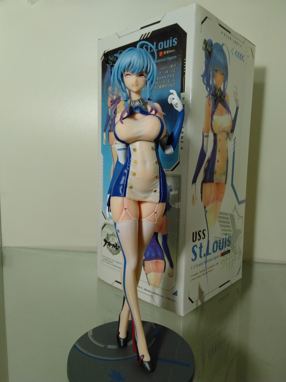 SEXY action figure ST. LOUIS by Yadokari AZUR LANE undressable breast | eBay