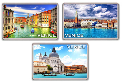 Venice Italy Set Of 3 Fridge Magnet Souvenir Magnets Venice | eBay UK