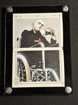 2017 Marvel Premier Sketch Card Charlie Cody Professor X | eBay