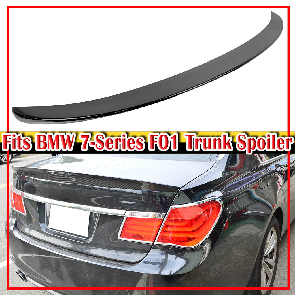 Fits 7-Series BMW F01 F02 4D Sedan 760li Rear Trunk Spoiler Painted ...