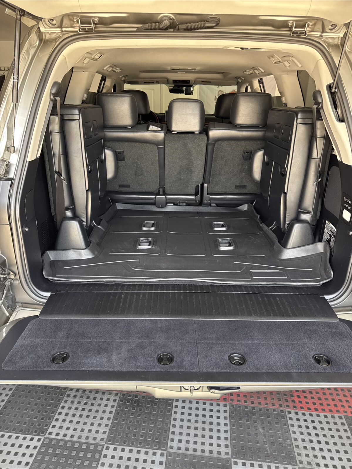 Trunk Cargo Floor Tray Boot Liner Pad Mat for Lexus LX570 2008-2021 ...