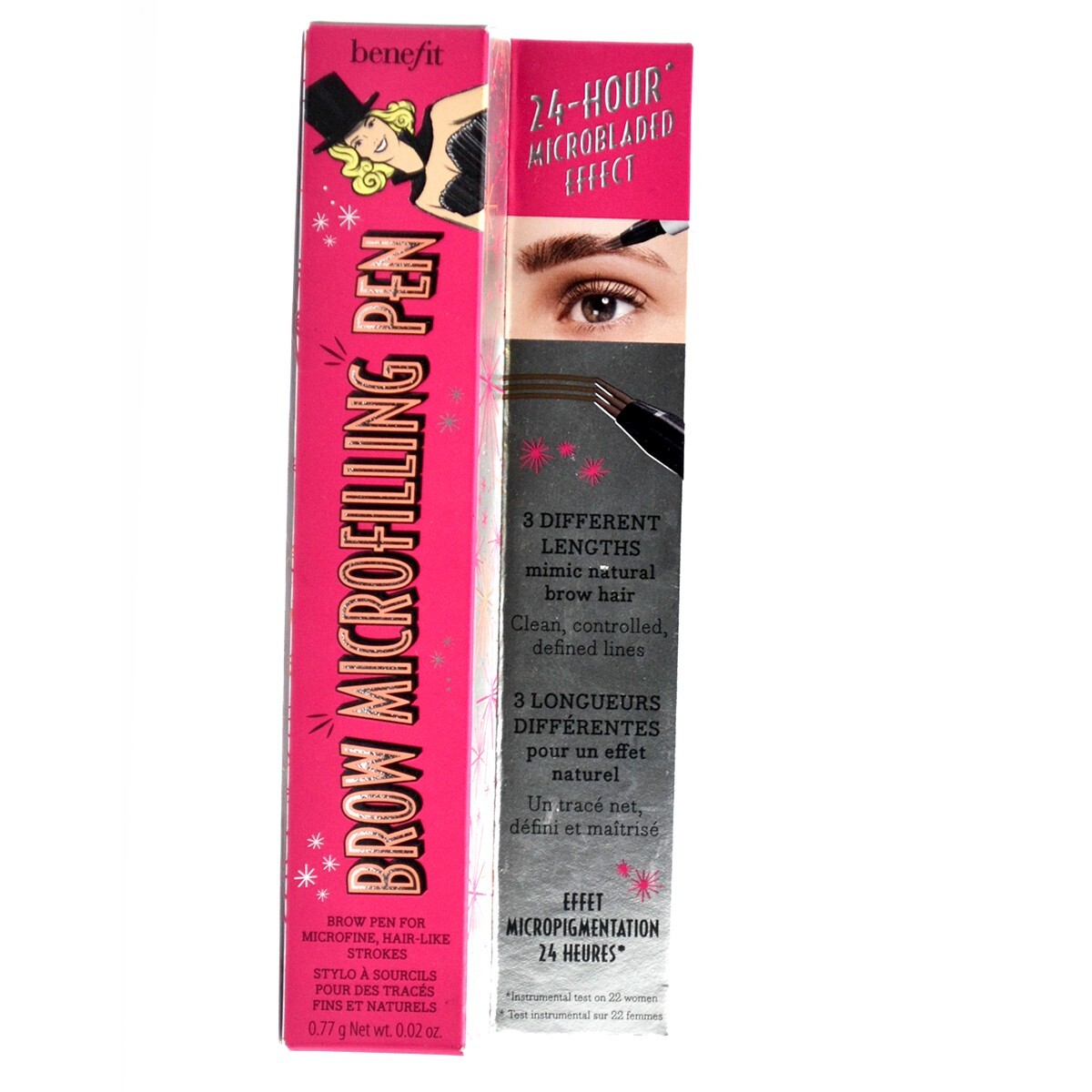 Benefit Cosmetics Brow Microfilling Eyebrow Pen Medium Brown 0.02 oz ...