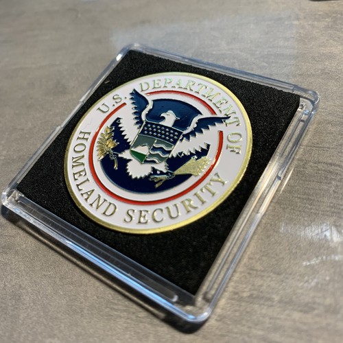 US Federal Protective Service Police DOHS Challenge Coin 40mm | eBay