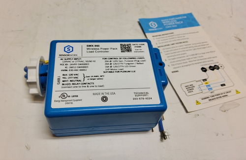 Sensorworx Swx-852-b-wh Wireless Remote Switch Battery Operated No Wall ...