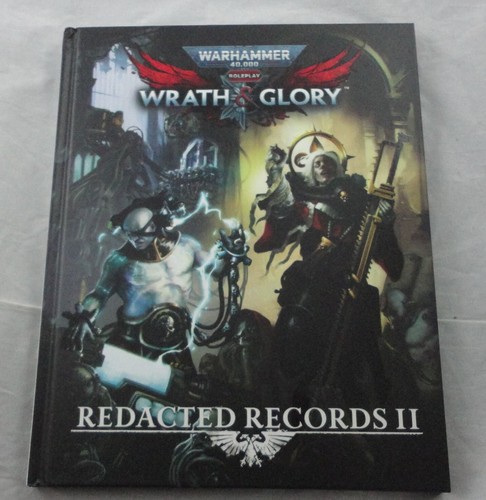 Warhammer 40k Wrath & Glory RPG Redacted Records II Sourcebook ...