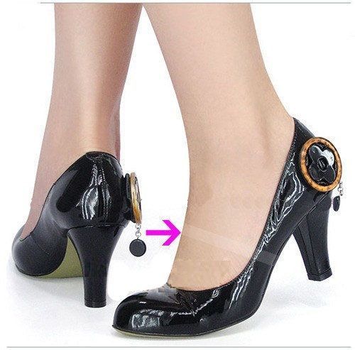 Clear Invisible High Heels Loose Shoe Straps Platform Wedge Pumps ...