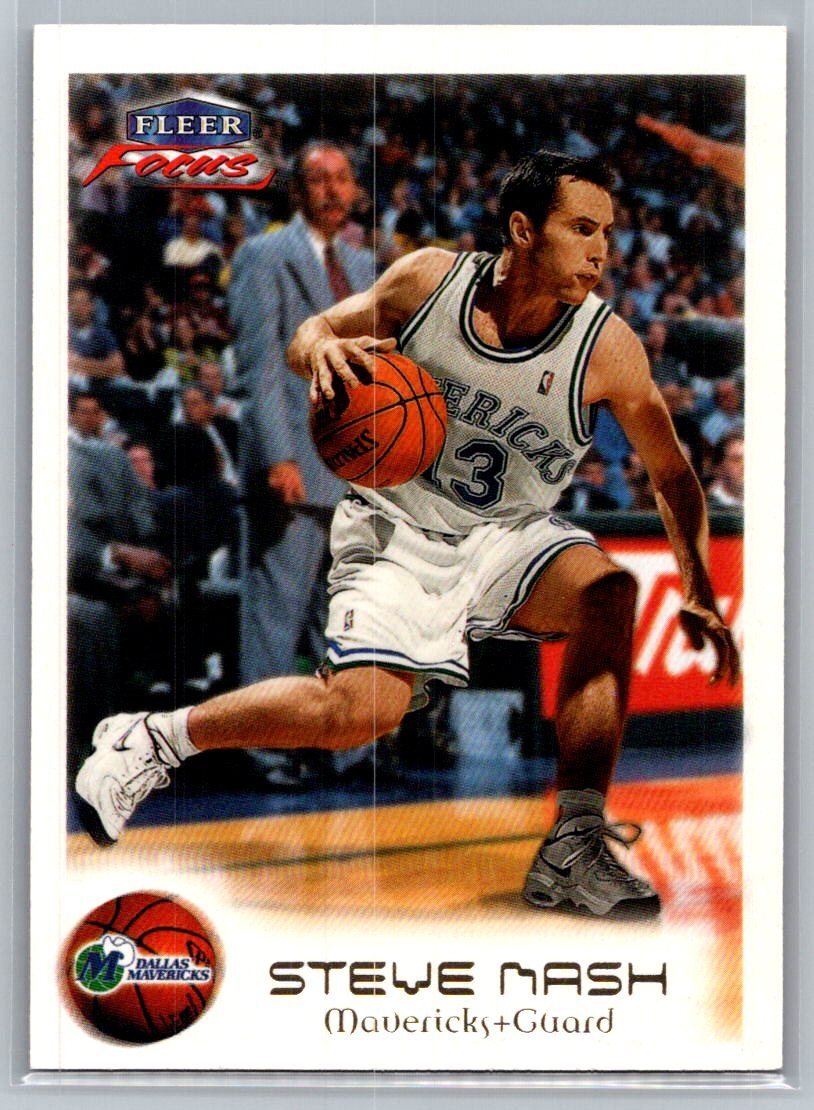 1999 Fleer Focus #24 Steve Nash Dallas Mavericks Basketball Card | eBay