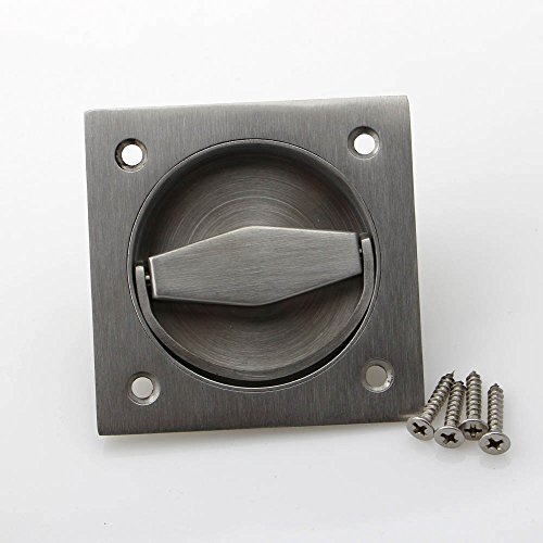 304 Stainless Steel Square Recessed Cup Ring Flush Pull Handle ...
