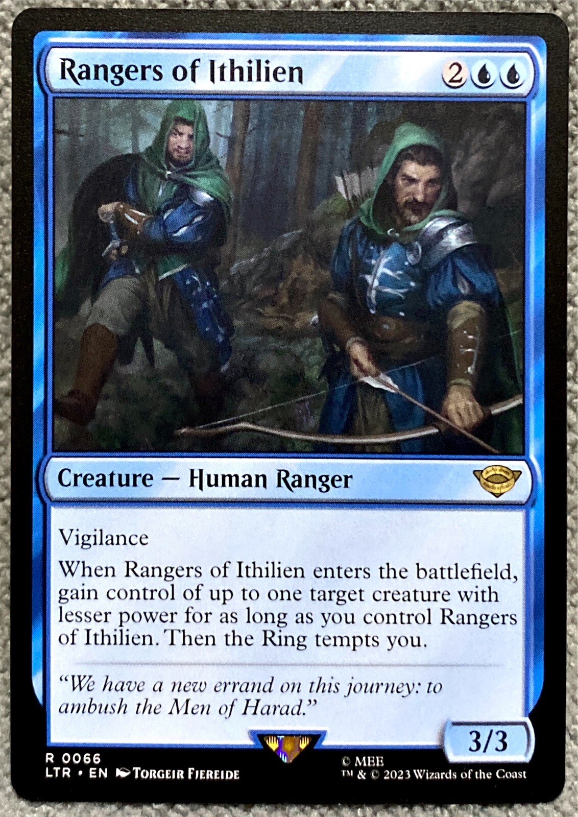 MTG Rangers of Ithilien 066 The Lord of the Rings: Tales of Middle ...