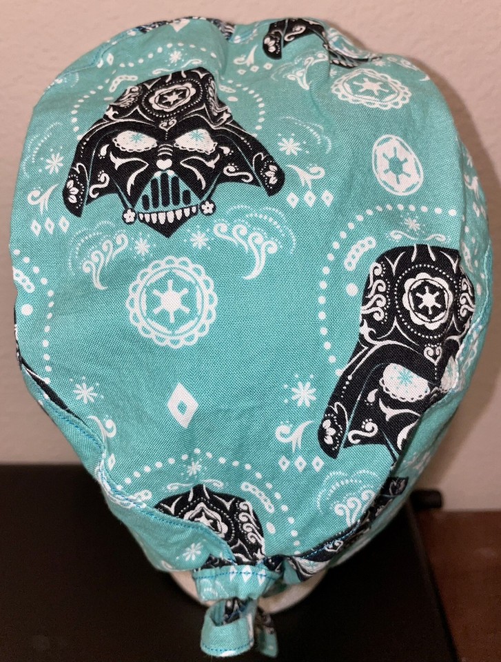 Star Wars Darth Vader Sugarskull Scrub Hat Chemo Cap | eBay