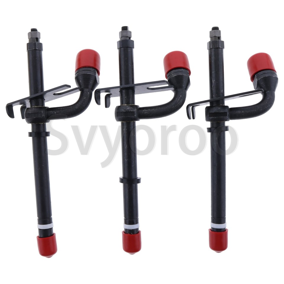 3× Fuel Injector AR89564 For John Deere 820 830 1020 1030 1120 1520 ...