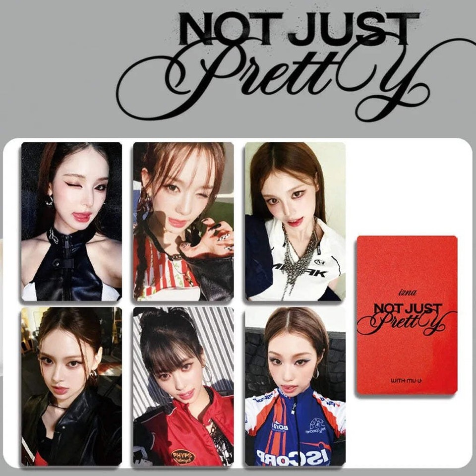 KPOP IZNA Not Just Pretty New Album Selfie Cards List Sarang Koko Jungeun 6/24Pc | eBay UK