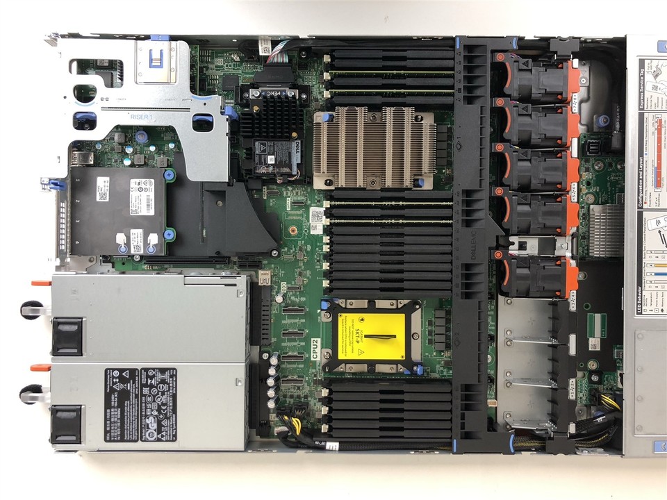 Dell EMC PowerEdge R640 Server: Xeon Silver 4114 @ 2.2GHz - 128GB ...