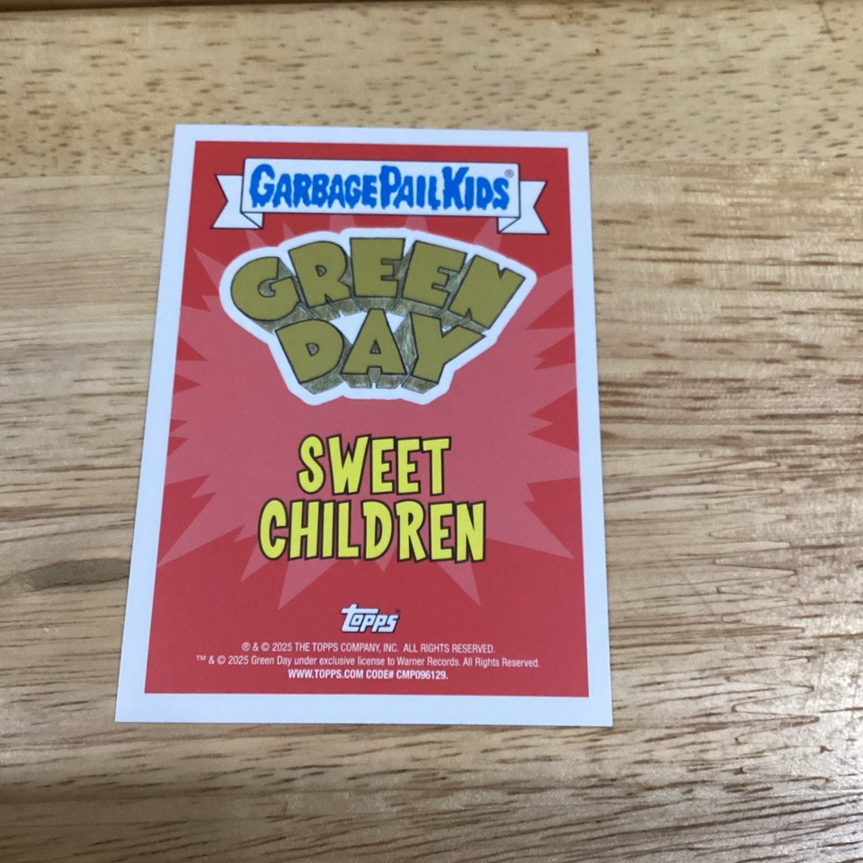 Preston Poop 2024 Topps GPK Green Day Garbage Pail Kids Sweet Children ...
