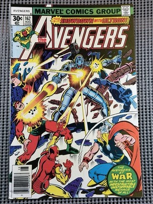 Avengers #162 Marvel 1977 | 1st appearance of Jocasta Vision Appearance ...