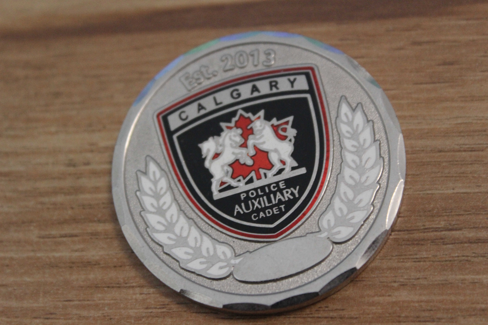 Calgary Police Auxiliary Cadets Challenge Coin | eBay