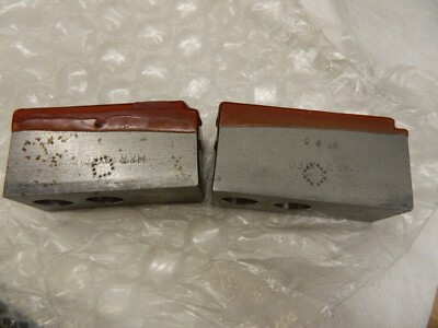 H & R MANUFACTURING 2pc Soft Lathe Chuck Jaw: Serrated 4″ OAL HR 82-2.0 ...