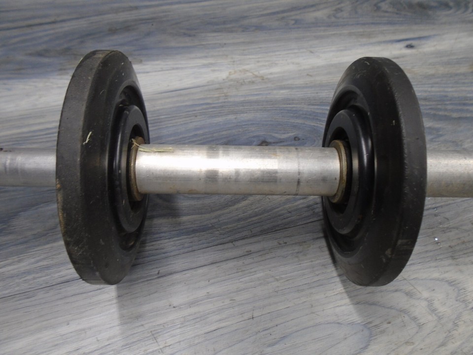 95 1995 Skidoo 583 Summit Snowmobile Suspension Bogie Idler Wheels Axle ...