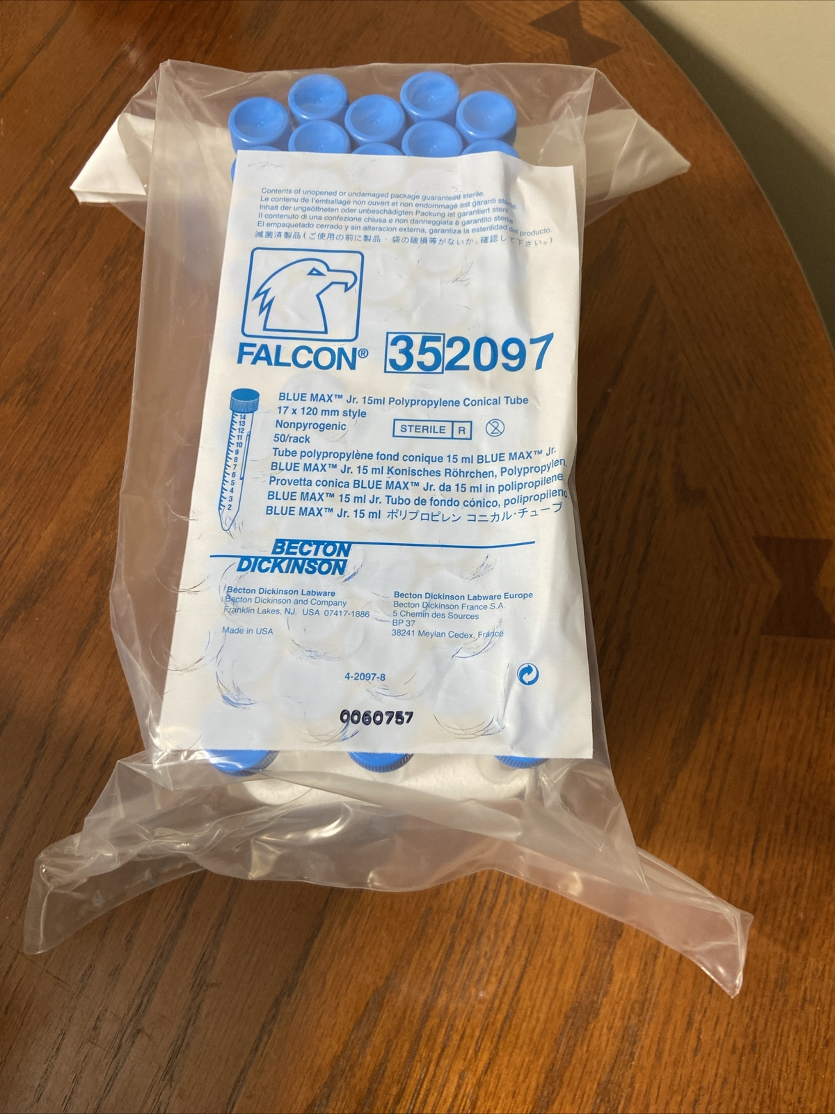 Corning Falcon #352097 15ml Conical Tube 17 X 120mm for sale online | eBay