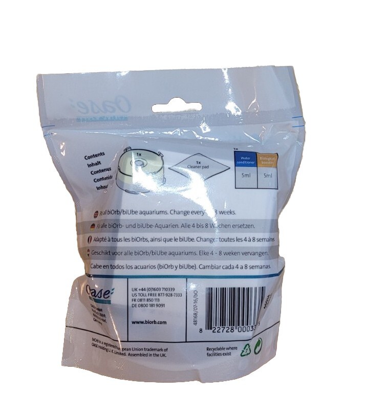 biOrb Filter Cartridge Aquarium Service Kit (‎46014) for sale online | eBay