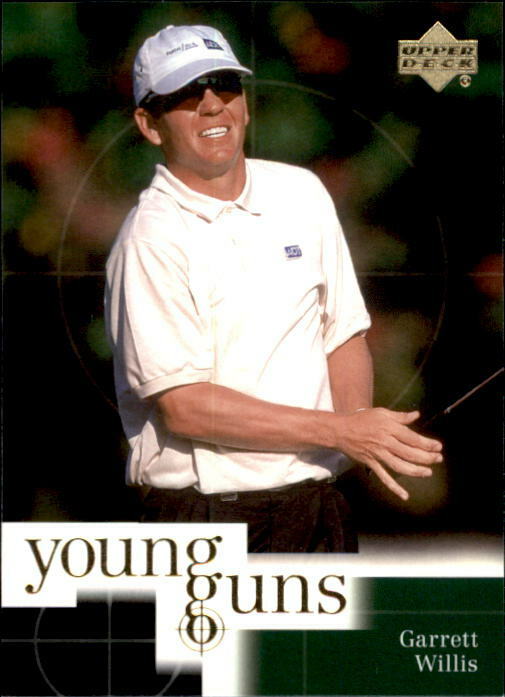 Garrett Willis 2001 Upper Deck Golf Young Guns Card #85 | eBay