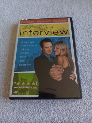 Interview (DVD, 2007) Sienna Miller Steve Buscemi NEW Sealed ...