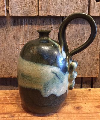 Vintage Hedberg Doyle Pottery 1983 Ceramic Stoneware Dish Vase Decor 7 ...
