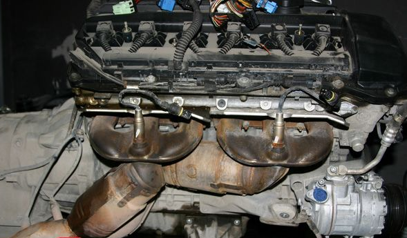 SHORTY EXHAUST HEADERS FOR BMW E46 M52/M54 B25 B30 325i 330i LEFT HAND ...