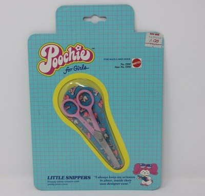 1983 Poochie for Girls Mattel Japan Little Snippers safety scissors ...