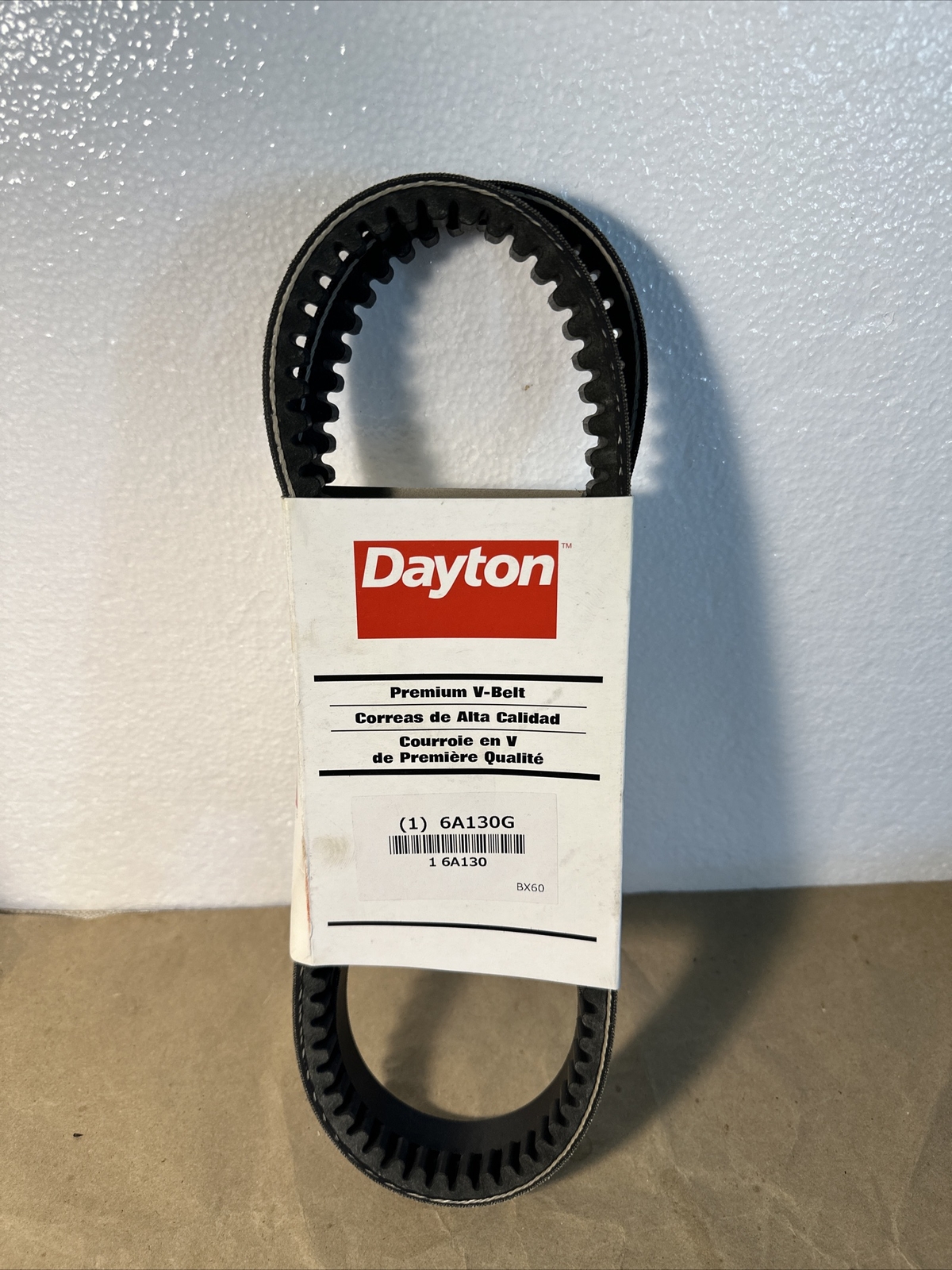 DAYTON PREMIUM V-BELT 6A130G BX60 NEW | eBay