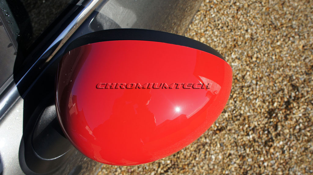 MINI Cooper/S/ONE R55 R56 R57 RED WING MIRROR Caps Cover for Manual ...