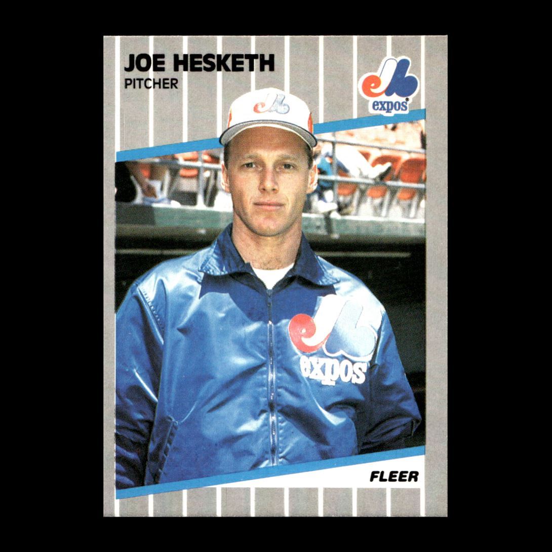 Joe Hesketh 1989 Fleer Montreal Expos #378 R322F 78 | eBay