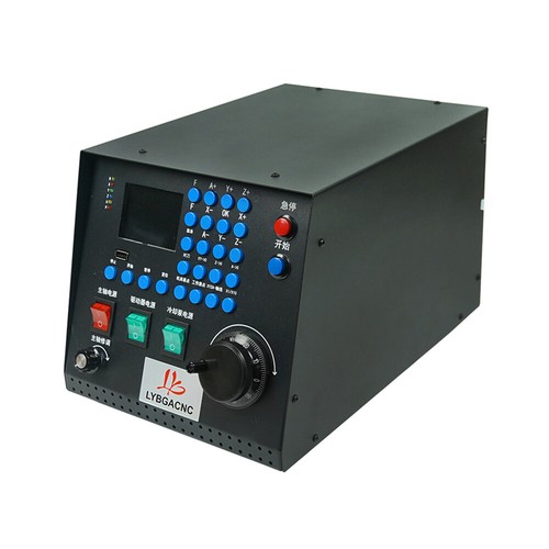 CNC Router Control Box 4 Axis Off Line Controller with VFD 0.8Engraving ...