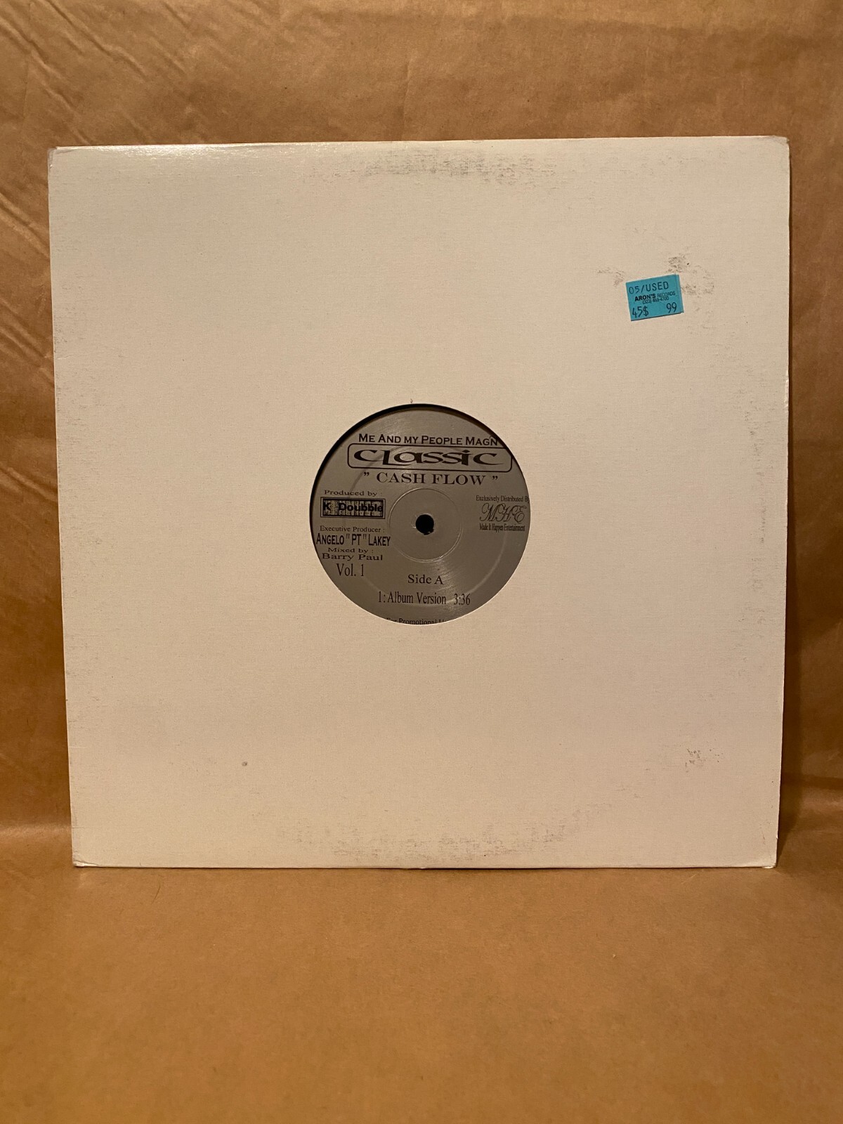 Me & My People Magn Classic Cash Flow" 12" Vinyl LP 33 RPM Barry Paul ...