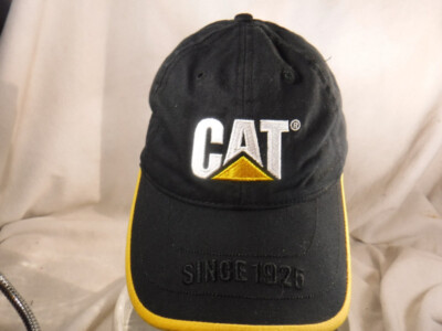 NEW CAT Caterpillar Farm & Construction Equipment 1925 Black Hat Cap | eBay