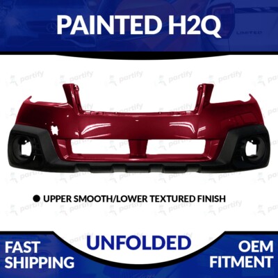 NEW Painted H2Q 2013-2014 Subaru Outback Front Bumper | eBay
