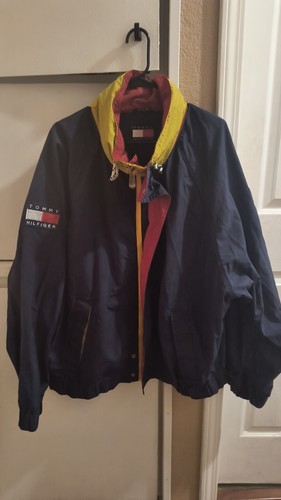 Tommy Hilfiger Spell out Jacket Vintage 90s | eBay