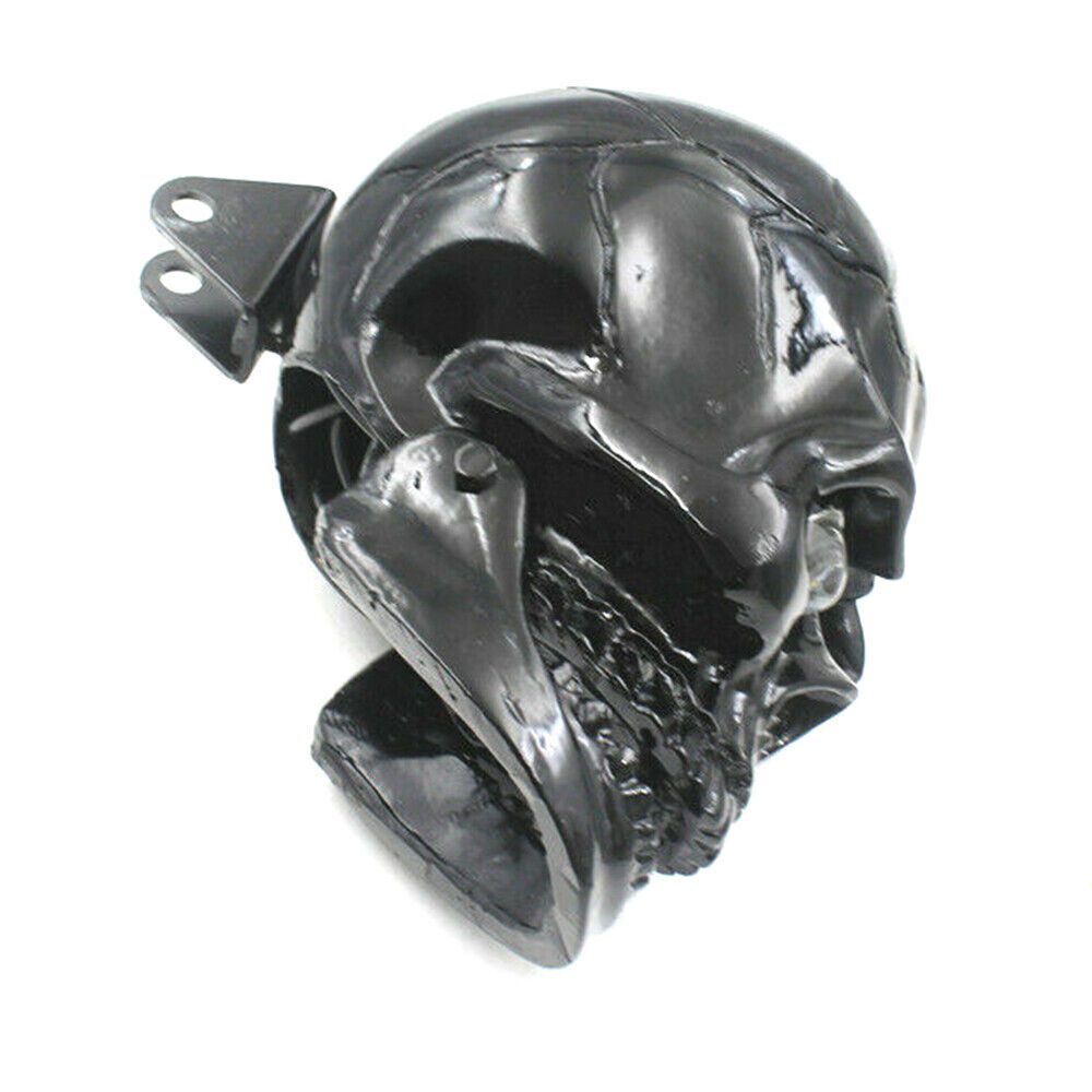 Skull Headlight Head Lamp LED Motorcycle Black Fits for BMW F650 GS ...