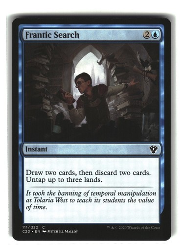 FRANTIC SEARCH Commander 2020 #111 C20(NM+)(MTG) | eBay