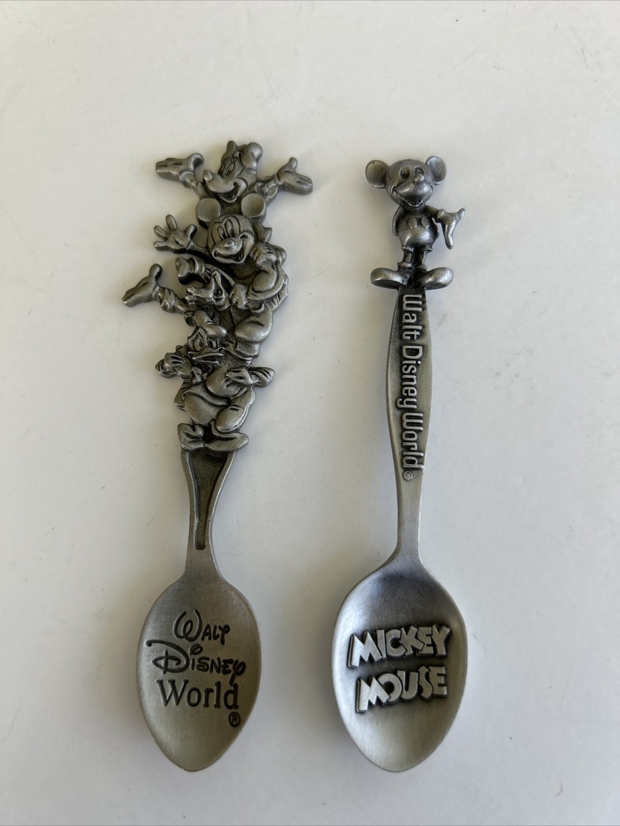 Tiny Mickey Mouse Silver Spoon