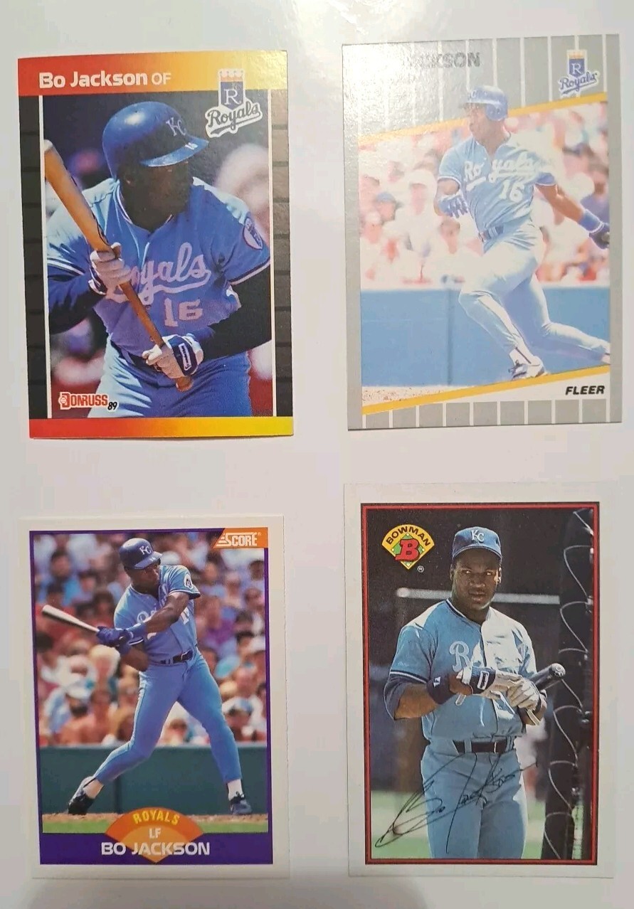 Bo Jackson Baseball Card Lot. Pack Fresh. | eBay